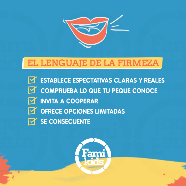 El lenguaje de la firmeza